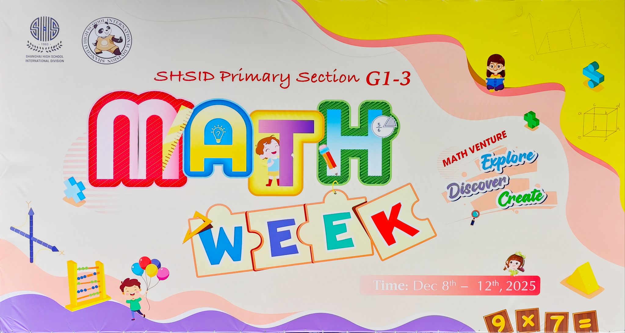 Primary School Math Department | Math Week: When Math Meets Creativity ...