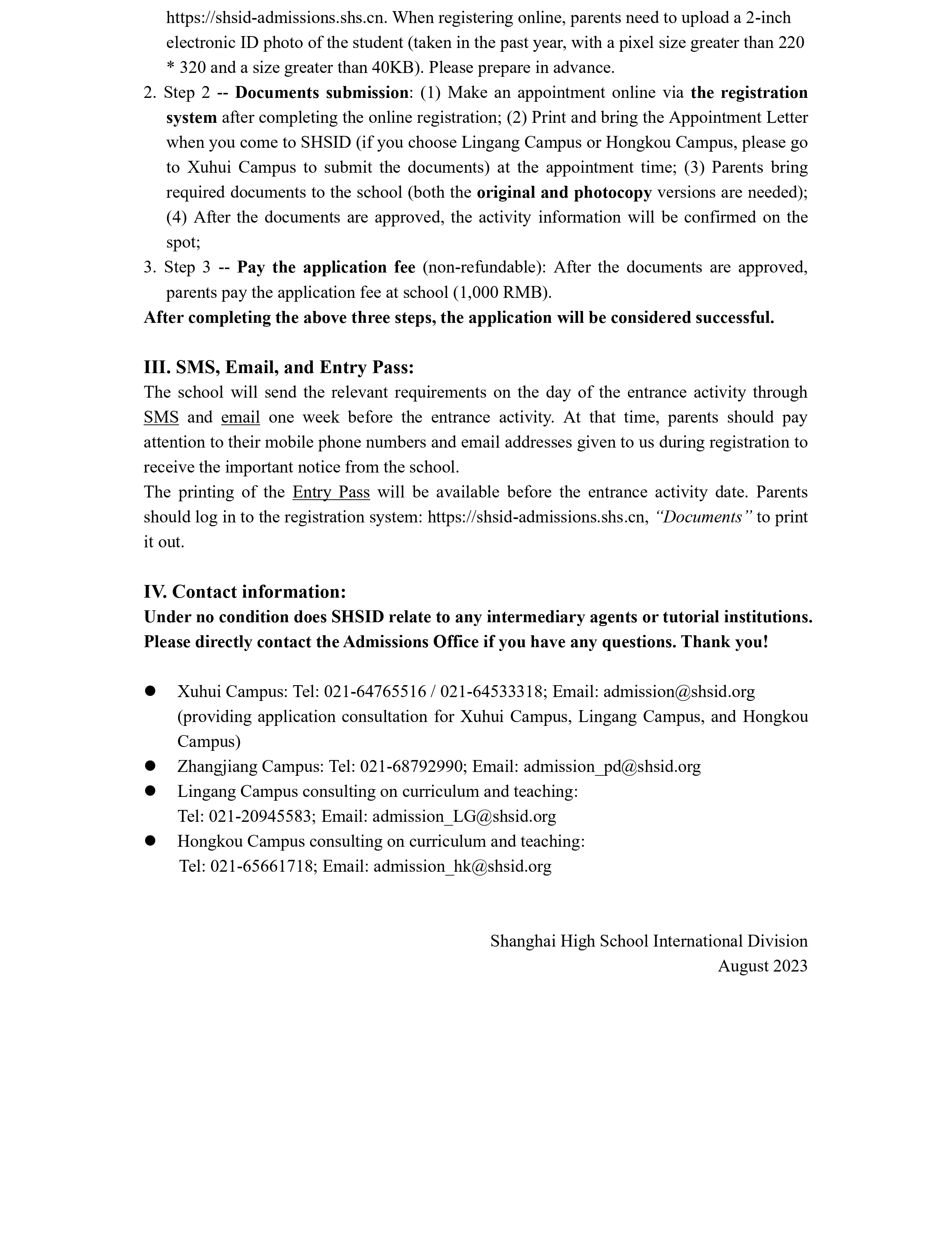 New Grade One Students-上海中学国际部网站