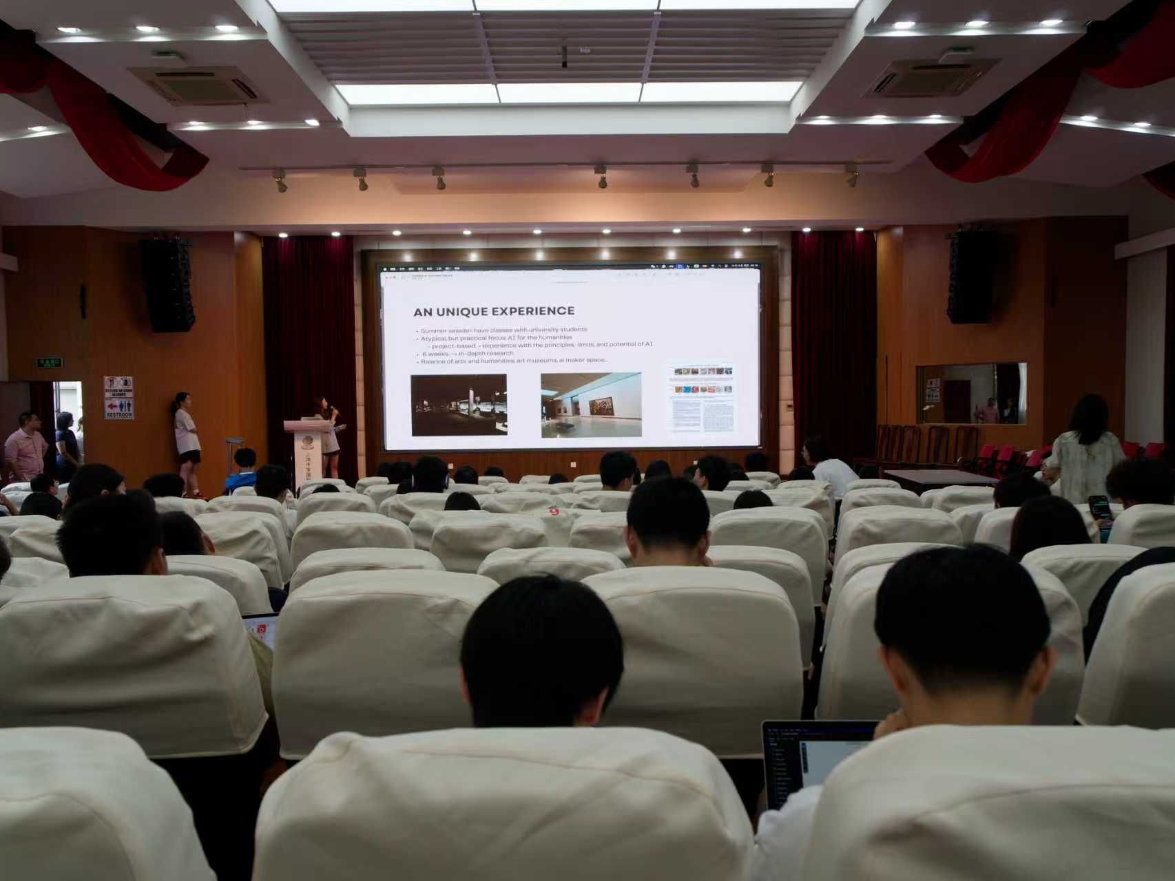 Grade 11 Assembly：Summer School Sharing-Shanghai High School ...