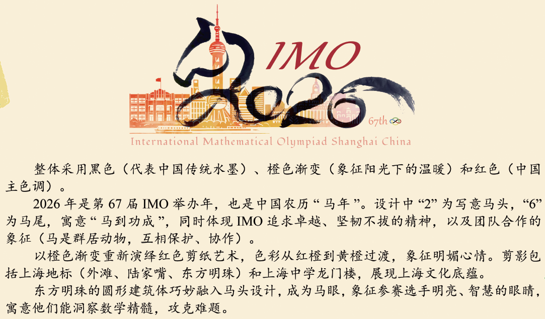 IMO 2026 Logo Design Competition-Shanghai High School International ...